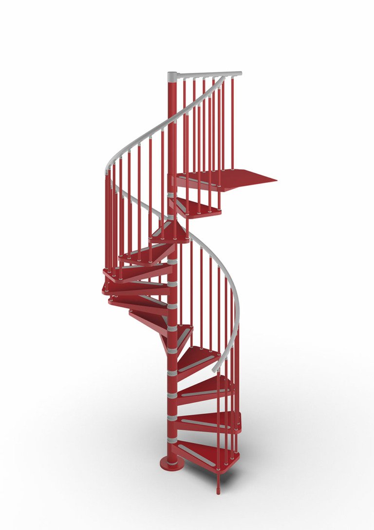 Buy the Gamia Steel Staircase - Kit Spiral Staircases