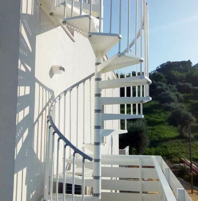 Buy theExterior Zink Kit Spiral Staircase - Kit Spiral Staircases