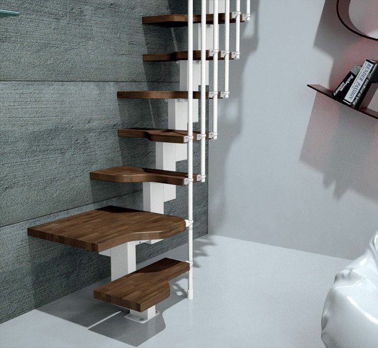 Mini Space Saving Staircase - Kit Spiral Staircases